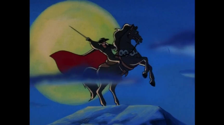 Cartone Animato Zorro Ancora Filmation...Le Avventure Di Zorro!!!