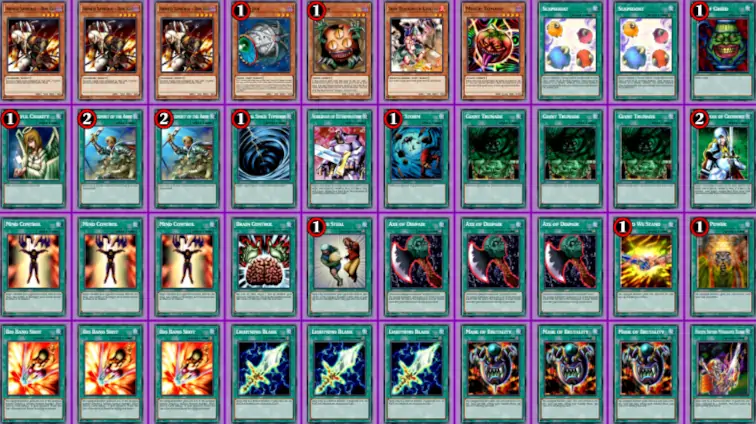 yugioh goat format ben kei otk deck profile list